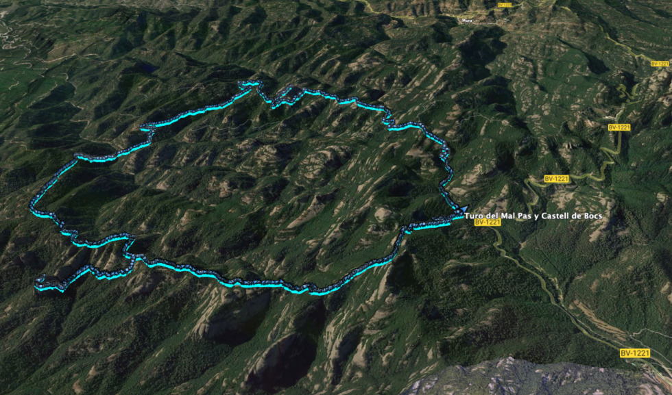 Ruta: Turó del Mal Pas ( 755 m.) y Castell de Bocs ( 662 m.) (Els 100 ...